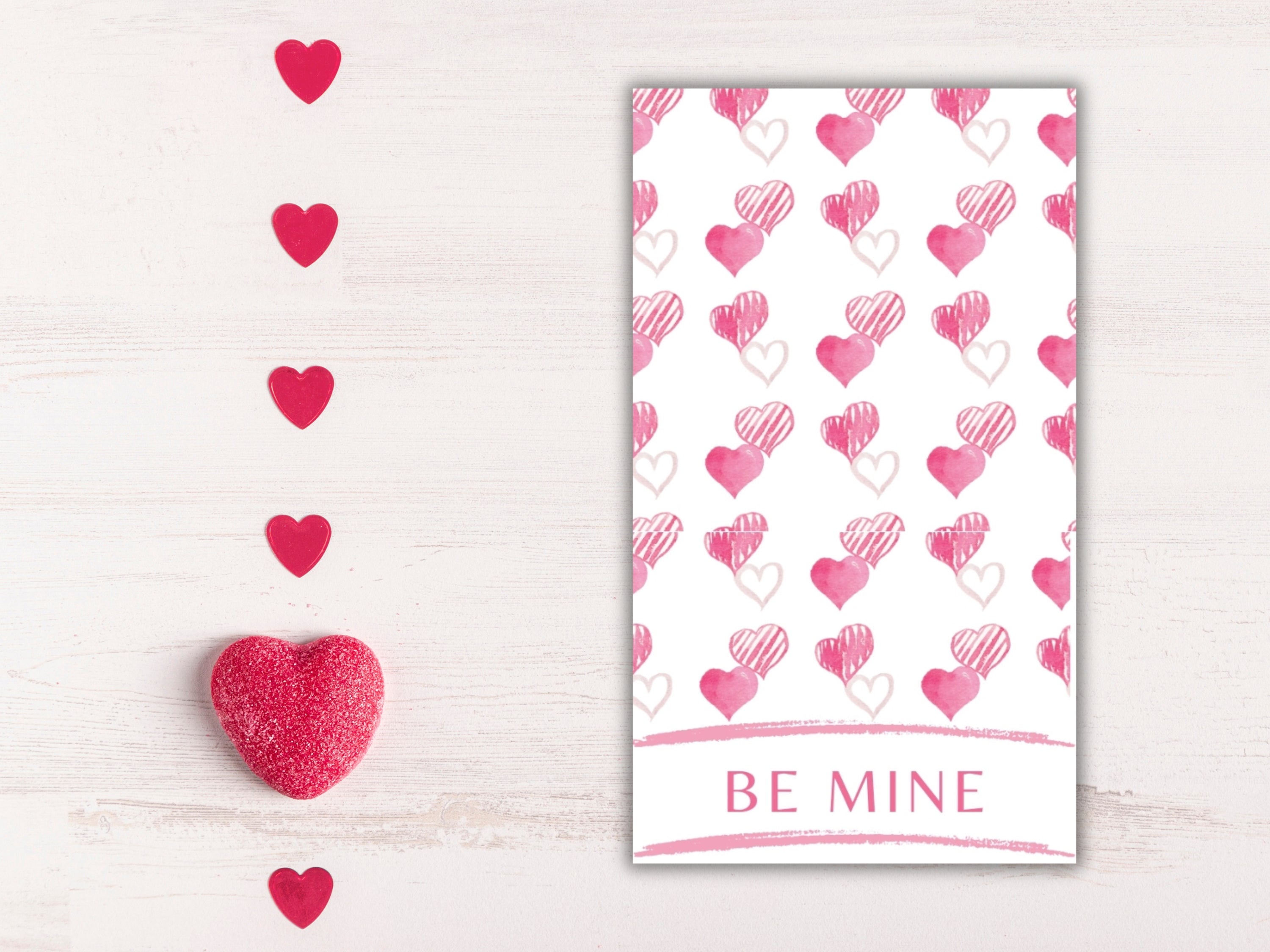 Be Mine Cookie Card – sweet cheeks